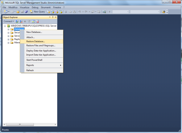 Import MSSQL bak files to MySQL - Silicon Gadget
